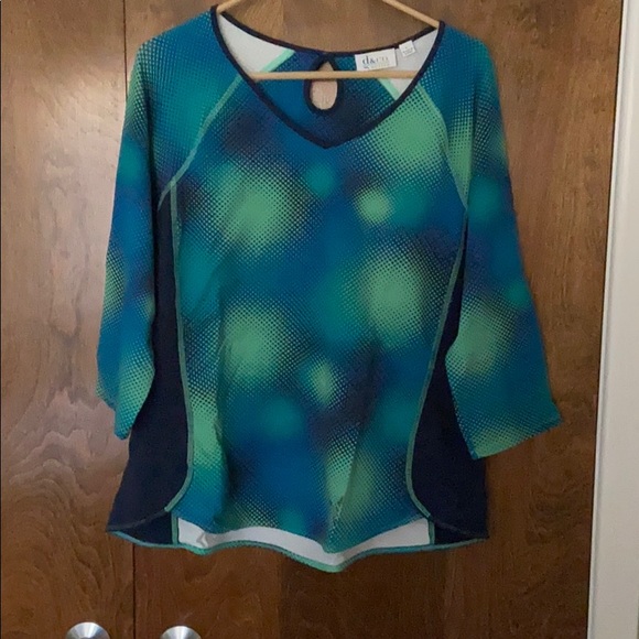 Denim&Co | Tops | Beautiful L Top From Denim Company Active | Poshmark